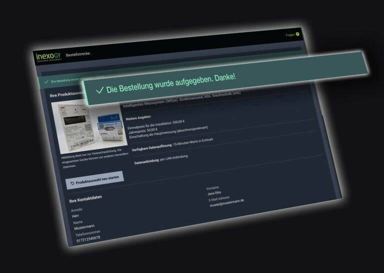 Bestellen Sie jetzt Ihren Zähler! - inexogy